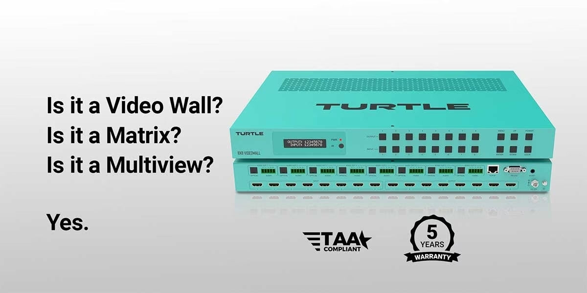 Turtle AV Launches 24 New AV-over-IP Solutions with Dante Integration – Videoguys