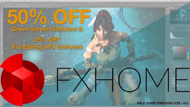 FXHome Sale! 50% Off Green Screen Software and 25% Off VFX Software ...