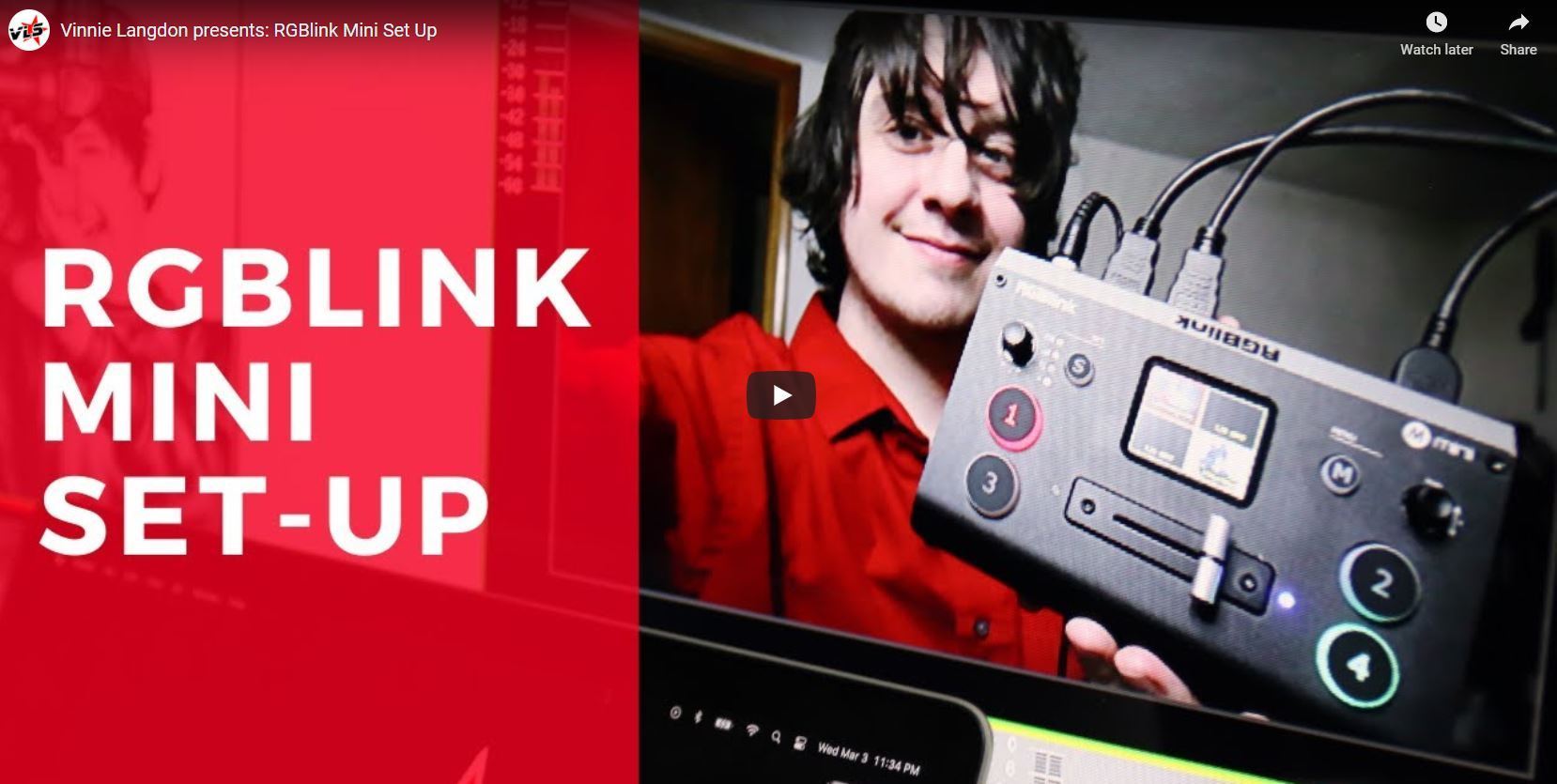 RGBLINK Mini Set Up Video – Videoguys