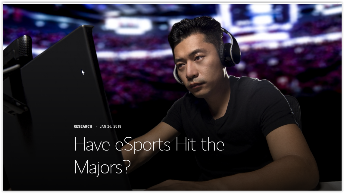 eSports are a BIG opportunity for live streaming production – Videoguys