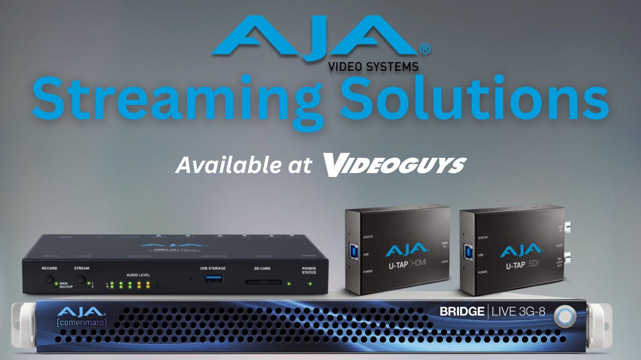 AJA Streaming for High-Performance and Dependable Streaming and Encodi ...