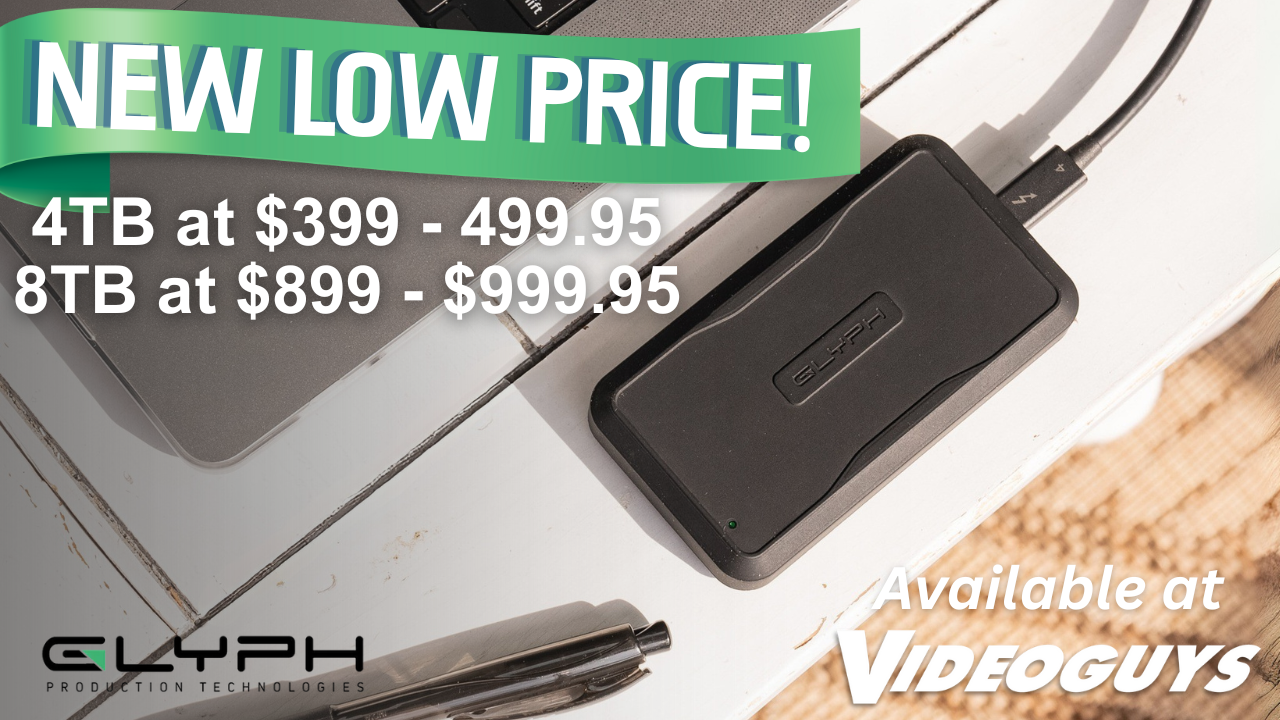 Unlock Savings on Glyph Atom Media Storage! 💰 – Videoguys