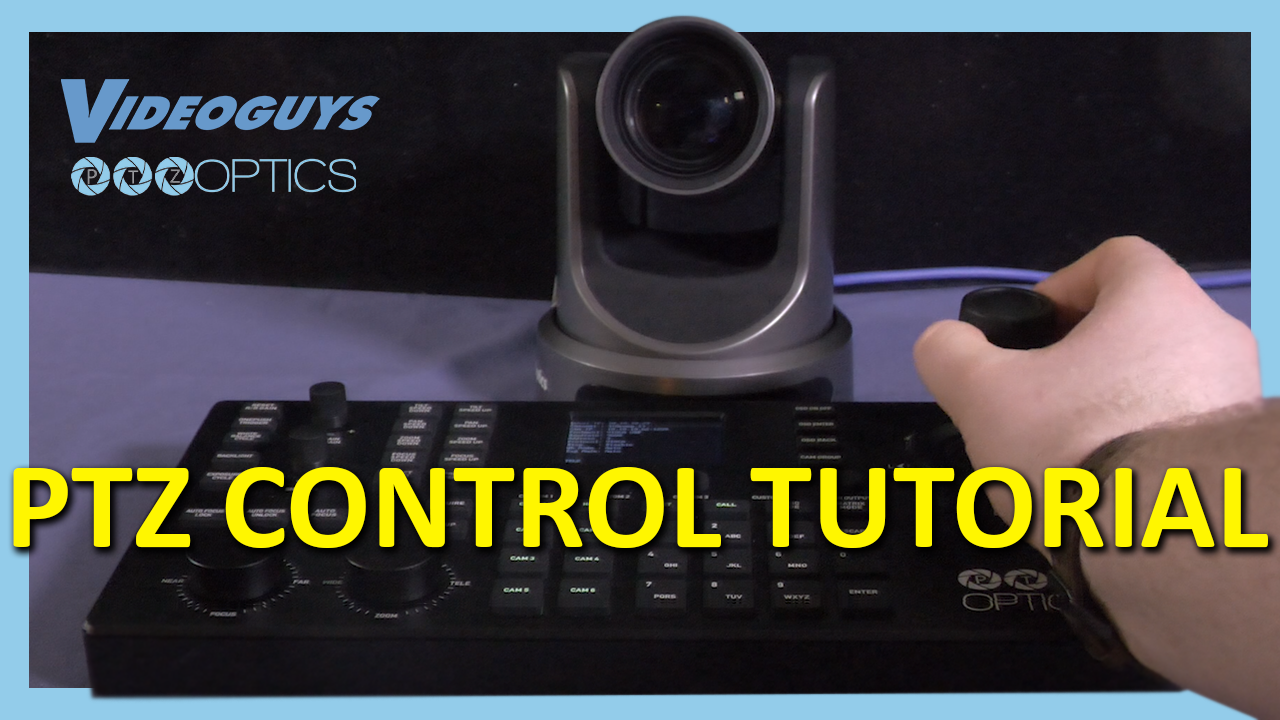 How to Setup Your PTZOptics Superjoy PTZ Controller – Videoguys