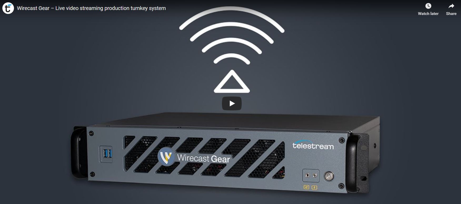 Check Out The New Wirecast Gear Live Video Streaming Solutions – Videoguys