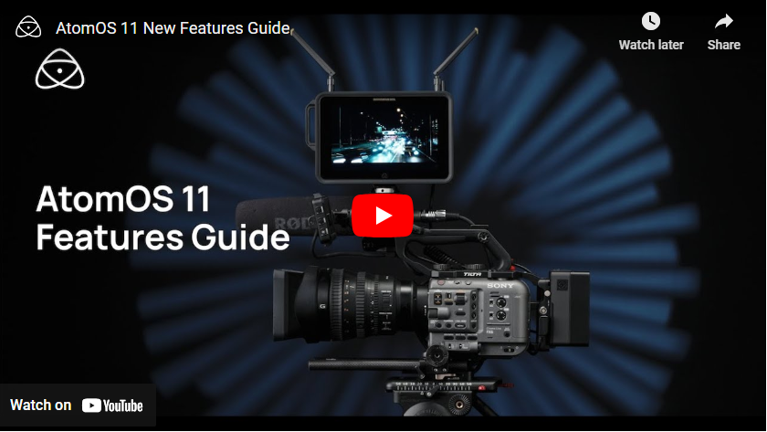 Atomos OS 11: Fantastic New Features For Ninja, Ninja Ultra, Shogun & – Videoguys