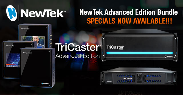 NewTek TriCaster Advanced Edition Special with TriCaster 460 – Videoguys
