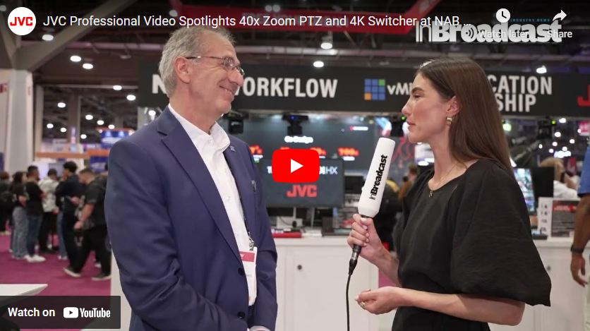 JVC ProVideo Spotlights KY-PZ540 40x PTZ and KM-IP12S8 4K Switcher at ...