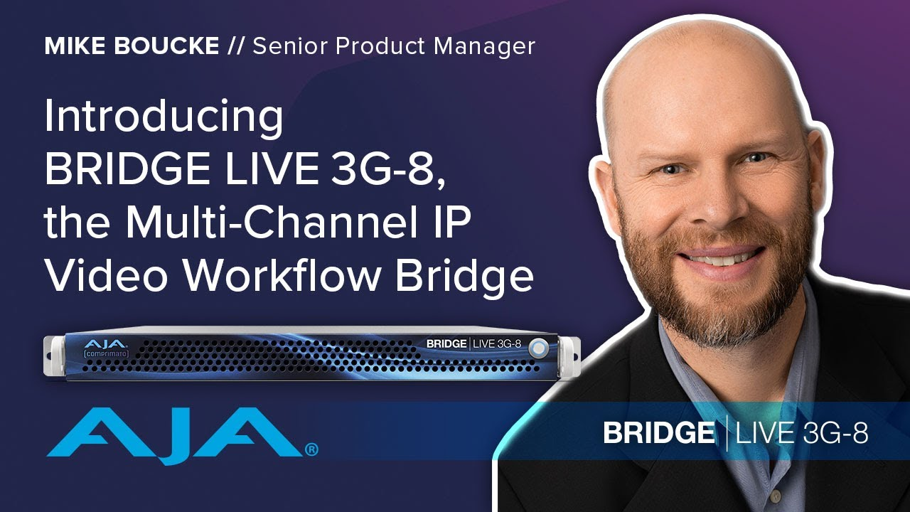 BRIDGE LIVE 3G-8 Delivers Scalable Live Video Encoding and IP Workflow ...