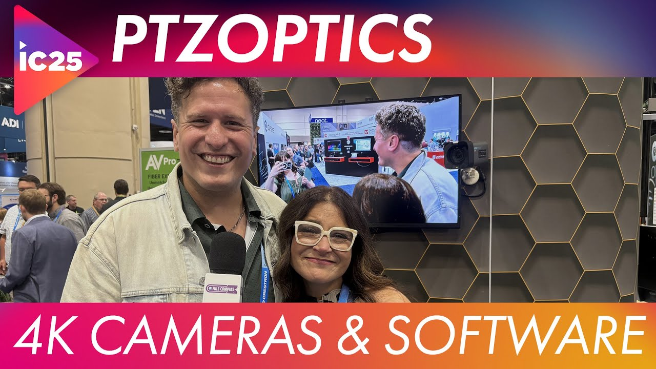 New PTZOptics Cameras and Control Tools Debut at InfoComm 2025 – Videoguys