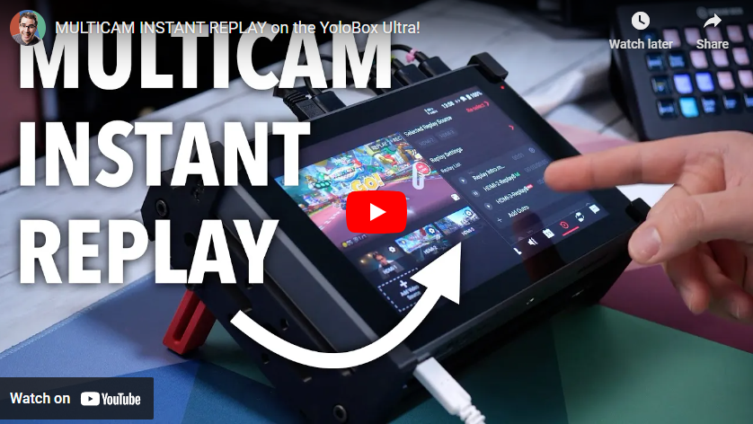 YoloBox Ultra gets MULTICAM INSTANT REPLAY! – Videoguys