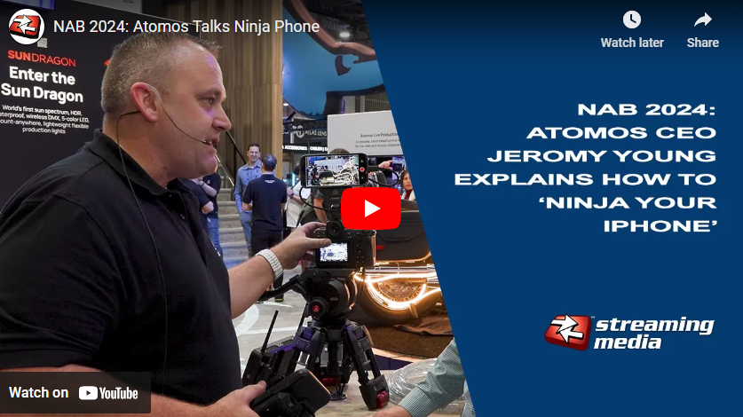 Atomos Ninja Phone: A Game-Changer in Video Production | NAB 2024 High ...