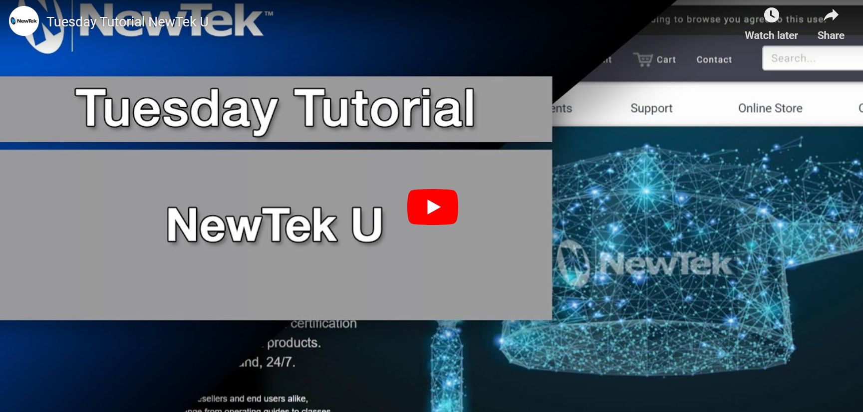 NewTek University: Learn and Get Certified Online! – Videoguys