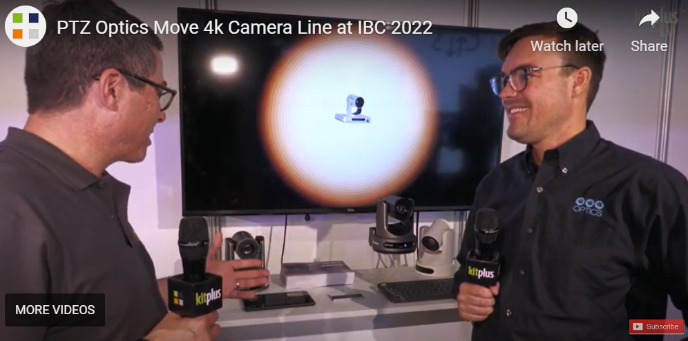 Introducing the new PTZOptics Move 4K product line – Videoguys