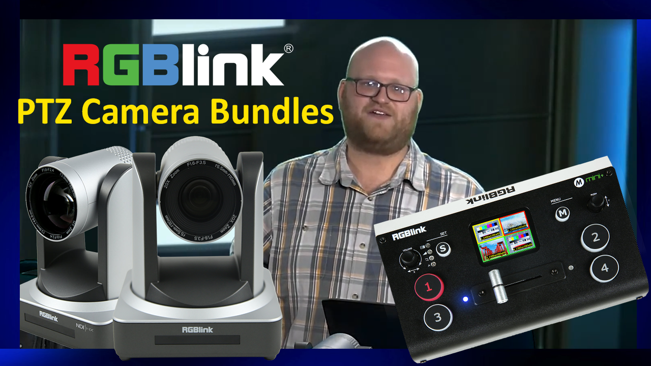 Bundle the RGBlink mini+ with the New RGBlink PTZ Cameras and Save! – Videoguys