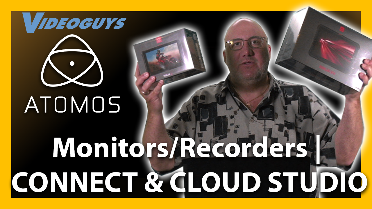 Pro Video Workflows w/ Atomos Field Monitor Recorders CONNECT to Strea ...