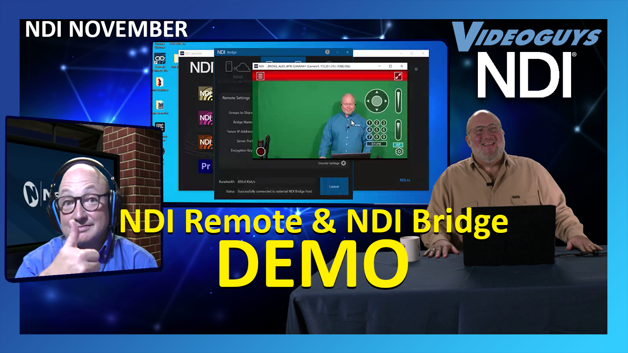 NewTek NDI Products & Workflows with Alex Udell – Videoguys