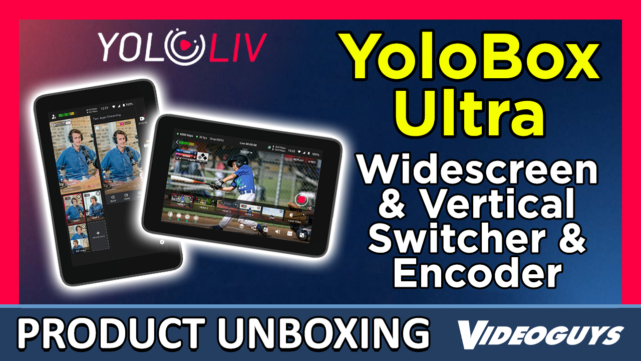 YoloLiv YoloBox Ultra Unboxing | Vertical and Widescreen Switcher with ...