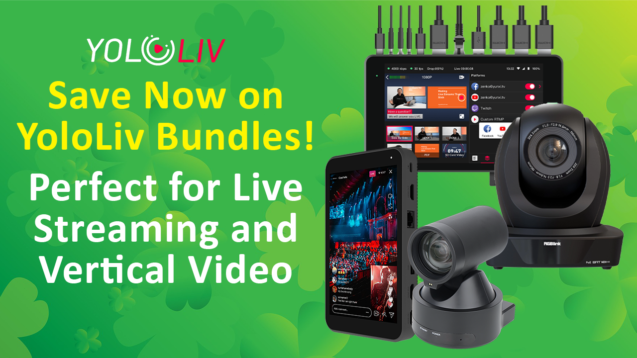 Save Now on YoloLiv Bundles - Perfect for Live Streaming and Vertical ...