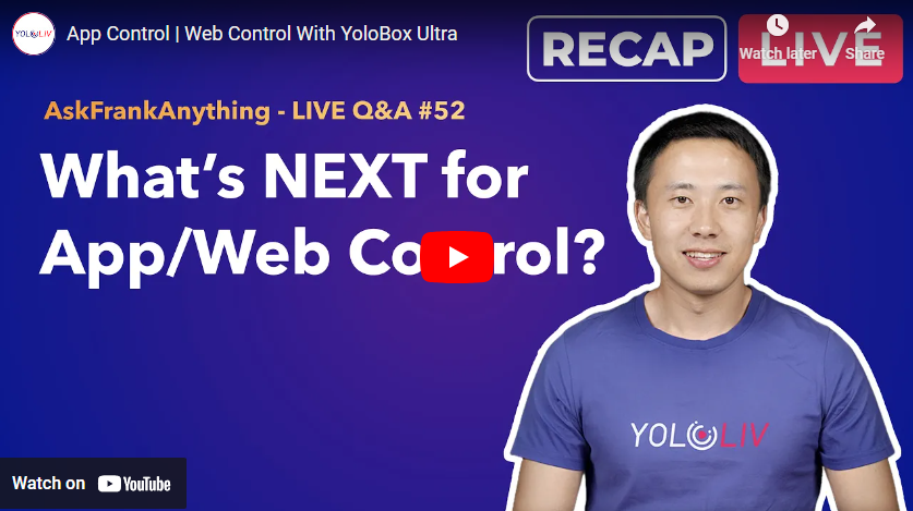 YoloLiv YoloBox Ultra App/ Web Control Demonstration – Videoguys