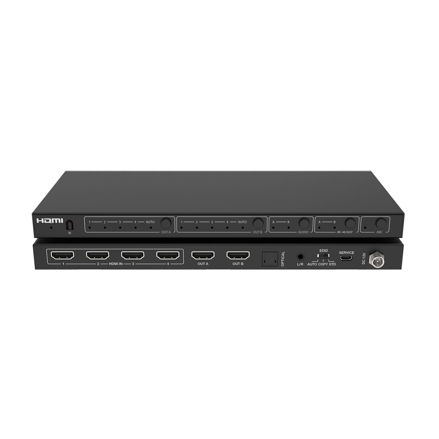 DVDO 4K 4x2 HDMI Matrix Switcher with Audio Outputs, HDR & ARC (NEW ...