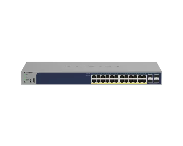 NETGEAR GS728TP 24 Port Gigabit Ethernet PoE+ Smart Switch w/ optional ...