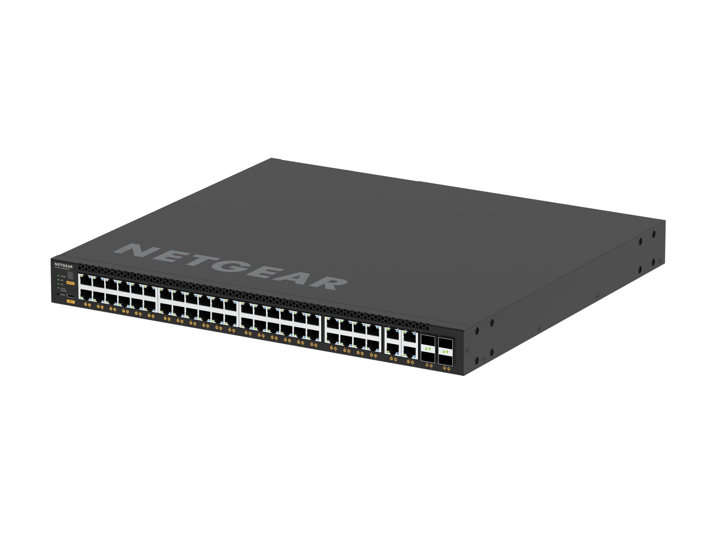 NETGEAR M4350 MSM4352 52-Port 44x2.5G, 4x10G/Multi-gig PoE++ (194W bas ...
