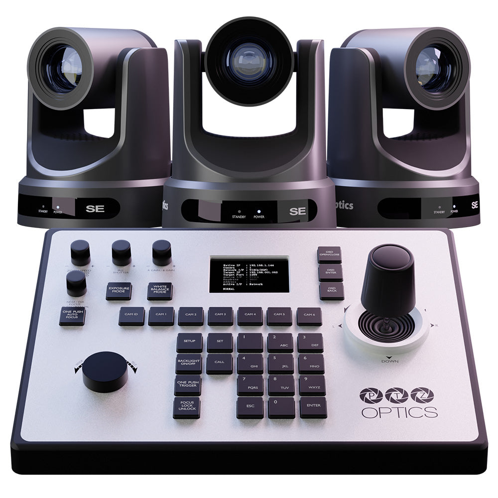PTZOptics Producer Move SE 20x PTZ Camera Bundle – Videoguys