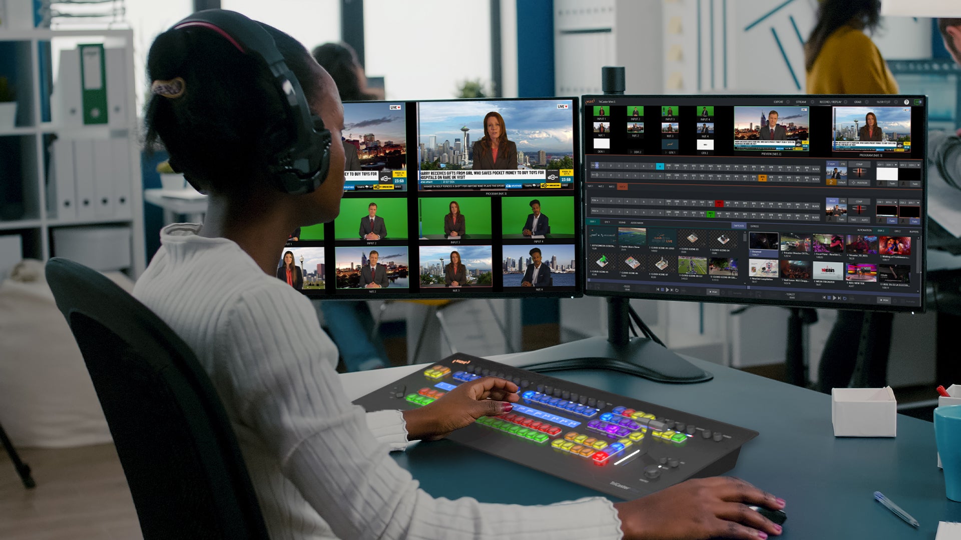 Vizrt TriCaster Mini S Perpetual and Mini Control Surface Promotion ...