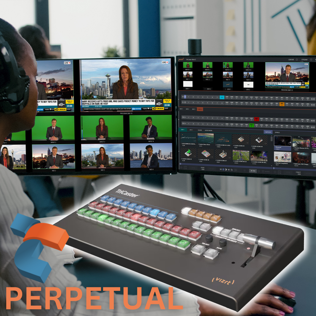 Vizrt TriCaster Mini S Perpetual and Mini Control Surface Promotion – Videoguys