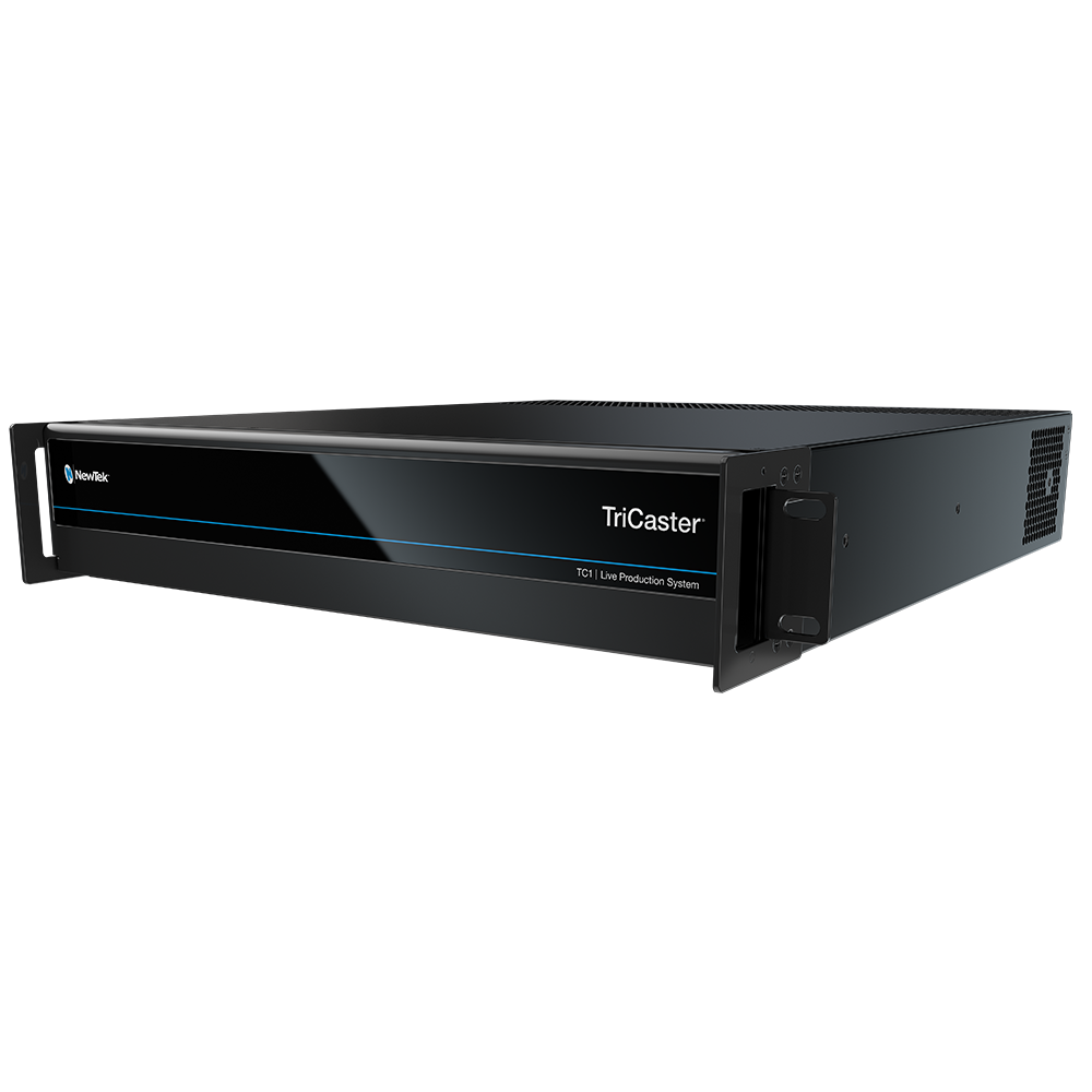 NewTek FG-001587-R001 TriCaster TC1 2RU unit ala carte – Videoguys