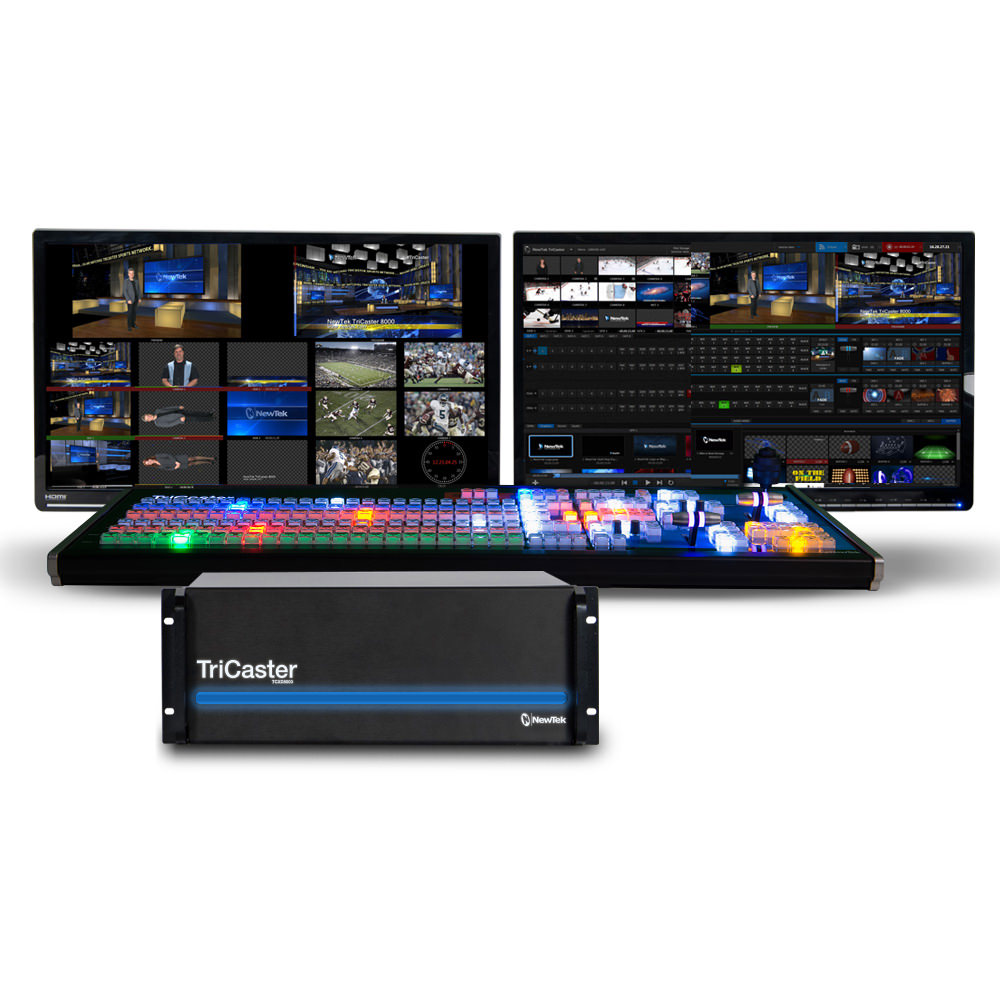 TriCaster 8000 with Control Surface – Videoguys